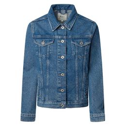 Pepe Jeans Jeansjacke - Regular fit - in Blau - 65% | Größe XS | Damenjacken