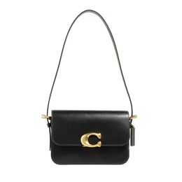 Coach Crossbody Bags - Refined Calf Leather Sage Shoulder Bag - Gr. unisize - in Schwarz - f&uuml;r Damen