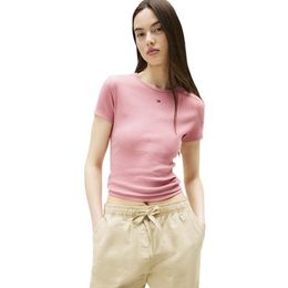 Tommy Jeans Essential Rib W - T-Shirt - Damen