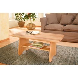 Couchtisch Home Affaire, B:105cm H:43cm T:60cm, beige, Wohnzimmer, Tische, "Pisa", in Kernbuche