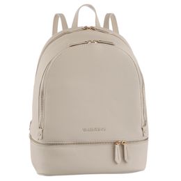 Valentino Handbags VALENTINO BAGS Cityrucksack "BRIXTON", beige, Lederimitat, Rucksäcke