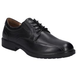 Josef Seibel Herren Schn&uuml;rschuh "Harry 03", Gr. 44, schwarz, Leder, Schuhe, mit Lederinnensohle, Freizeitschuh, Halbschuh, Schn&uuml;rschuh