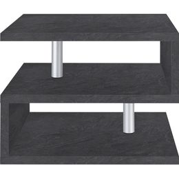 Couchtisch Inosign, B:55cm H:41,5cm T:55cm, grau, Wohnzimmer, Tische, "ZETA- Kaffeetisch, Sofatisch, Wohnzimmertisch, Breite ca. 55 cm", Made in