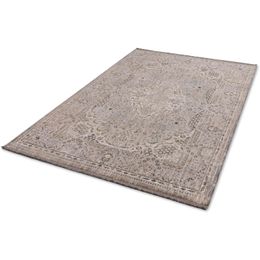 Teppich Astra, B:240cm H:6mm L:330cm, beige, Kunstfaser, Wohnzimmer, Teppiche, "Sarezzo 231", Kurzflor, Orient Optik, Wohnzimmer, Schlafzimmer