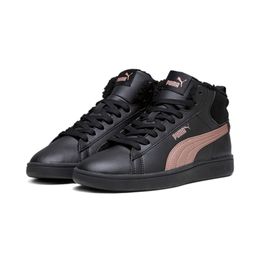 Puma Damen Winterboots "SMASH 3.0 MID WTR", Gr. 37,5, rosa, Leder, Synthetik, unifarben, Schuhe, Sneakerboots, Winterschuhe, gef&uuml;ttert
