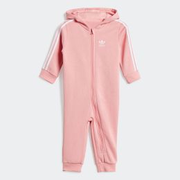 Mädchen Overall "ONESIE", pink, Gr. 104, adidas originals, Obermaterial: 70% Baumwolle, 30% Polyester, Overalls