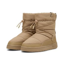 Puma Damen Sneaker "Snowbae Stiefel Damen", Gr. 38,5, beige, Obermaterial: Kuhleder, Synthetik, Textil; Futter: Textil; Innensohle: Textil;