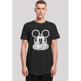 F4NT4STIC Herren T-Shirt "Micky Maus Don&rsquo;t Speak", schwarz, Gr. XXL, Obermaterial: 100% Baumwolle, Shirts, Print