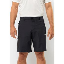 Jack Wolfskin Herren Shorts "ACTIVE TRACK SHORTS M", schwarz, Gr. 46, OBERSTOFF: 100% POLYESTER; LINING: 100% POLYESTER, Hosen