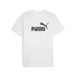 Puma Sportshirt 'ESS' Herren Gr&ouml;&szlig;e S schwarz / wei&szlig;