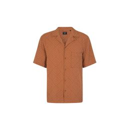 Strellson Button Up Shirt 'Cisco ' male Brown size XXL