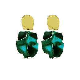 Avant-garde Paris Earrings 'Sabineya' female Green size One Size