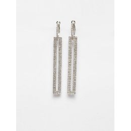 Avant-garde Paris Earrings 'Stefania' female Silver size One Size