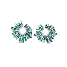 Avant-garde Paris Earrings 'Ameliea' female Green size One Size