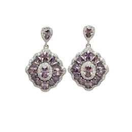 Avant-garde Paris Earrings 'Stefaniaa' female Purple size One Size