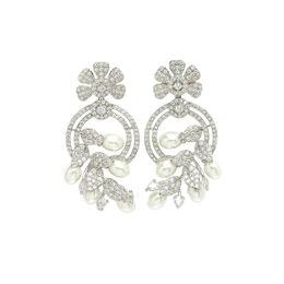 Avant-garde Paris Earrings 'Quintama' female Silver size One Size