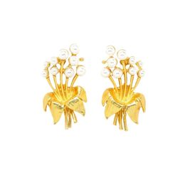 Avant-garde Paris Earrings 'Isadorala' female Gold size One Size