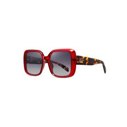 Avant-garde Paris Sunglasses 'Square Korinna' female Red size Onesize