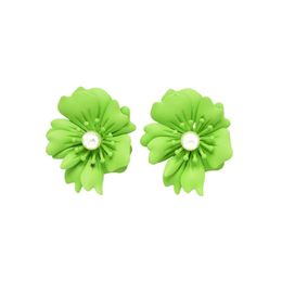 Avant-garde Paris Earrings 'Bernadetteya' female Green size One Size
