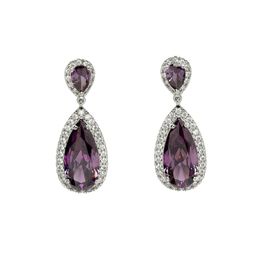 Avant-garde Paris Earrings 'Anika' female Purple size One Size