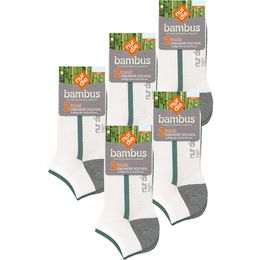 Nur Die Socken Herren Größe 43/46 dunkelgrau / dunkelgrün / naturweiß