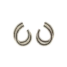 Avant-garde Paris Earrings 'Giuliama' female White size One Size