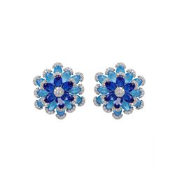Avant-garde Paris Earrings 'Ninaa' female Blue size One Size