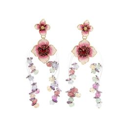 Avant-garde Paris Earrings 'Gisela' female Pink size One Size