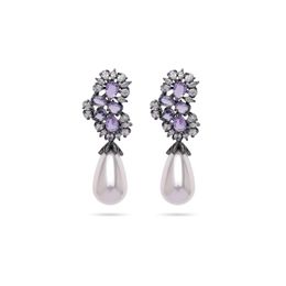 Avant-garde Paris Earrings 'Bernadetteta' female Purple size One Size