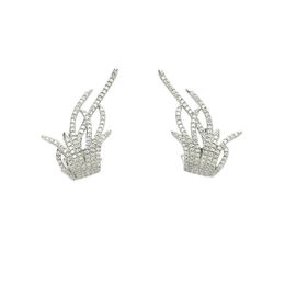 Avant-garde Paris Earrings 'Petrala' female Silver size One Size