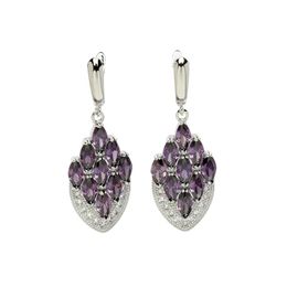 Avant-garde Paris Earrings 'Rosana' female Purple size One Size