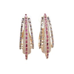AVANT-GARDE PARIS Ohrringe 'Rosalinda' Damen Gr&ouml;&szlig;e One Size pink