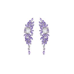 Avant-garde Paris Earrings 'Carmenka' female Purple size One Size