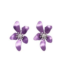 Avant-garde Paris Earrings 'Adrianara' female Purple size One Size