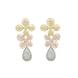 Avant-garde Paris Earrings 'Helenasa' female White size One Size