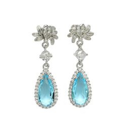 Avant-garde Paris Earrings 'Giuliaette' female Blue size One Size