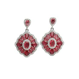 Avant-garde Paris Earrings 'Rosala' female Red size One Size