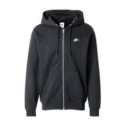 Nike Sportswear Zip-Up Hoodie 'CLUB' male Black size L
