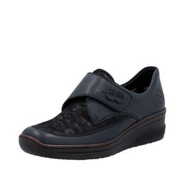 Rieker Schnürschuh Damen Größe 38 marine / schwarz