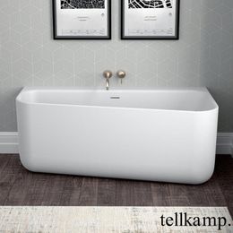 Tellkamp Koeko Vorwand-Badewanne mit Verkleidung, 0100-240-00-A/CRWM,