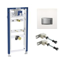 Geberit Duofix Urinal-Vorwandelement H: 112 cm, Typ 50 Betätigungsplatte Square, Betätigungsplatte, Montage-& Anschlusszubehör,