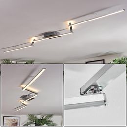 hofstein Orina Deckenleuchte LED Silber, 1-flammig