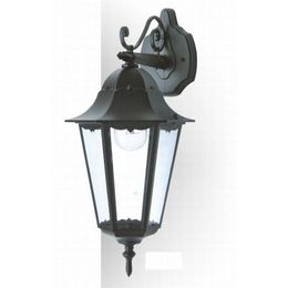 hofstein LUTEC BRISTOL Aussenwandleuchte Schwarz, 1-flammig
