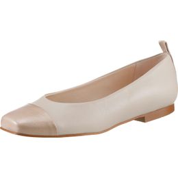 Heine Damen Ballerina sand-rosé, Größe 37