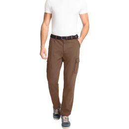 Catamaran Herren Cargohose in Stretch-Qualit&auml;t braun, Gr&ouml;&szlig;e 50