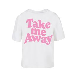 Miss Tee Shirt 'Take Me Away' female White size XS