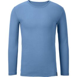 Herren Shirt mittelblau, Gr&ouml;&szlig;e 7
