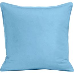 H&auml;ussling unisex Zierkissen blau, Gr&ouml;&szlig;e 40x40 cm 300 g - Kissen