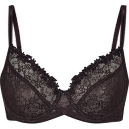 w&auml;schepur Damen B&uuml;gel-BH aubergine, Gr&ouml;&szlig;e 85E