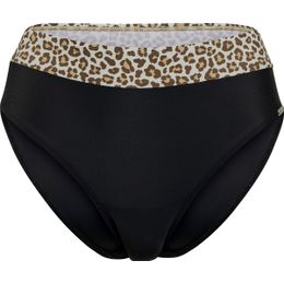 feel good Damen Bikini-Slip schwarz, Gr&ouml;&szlig;e 48